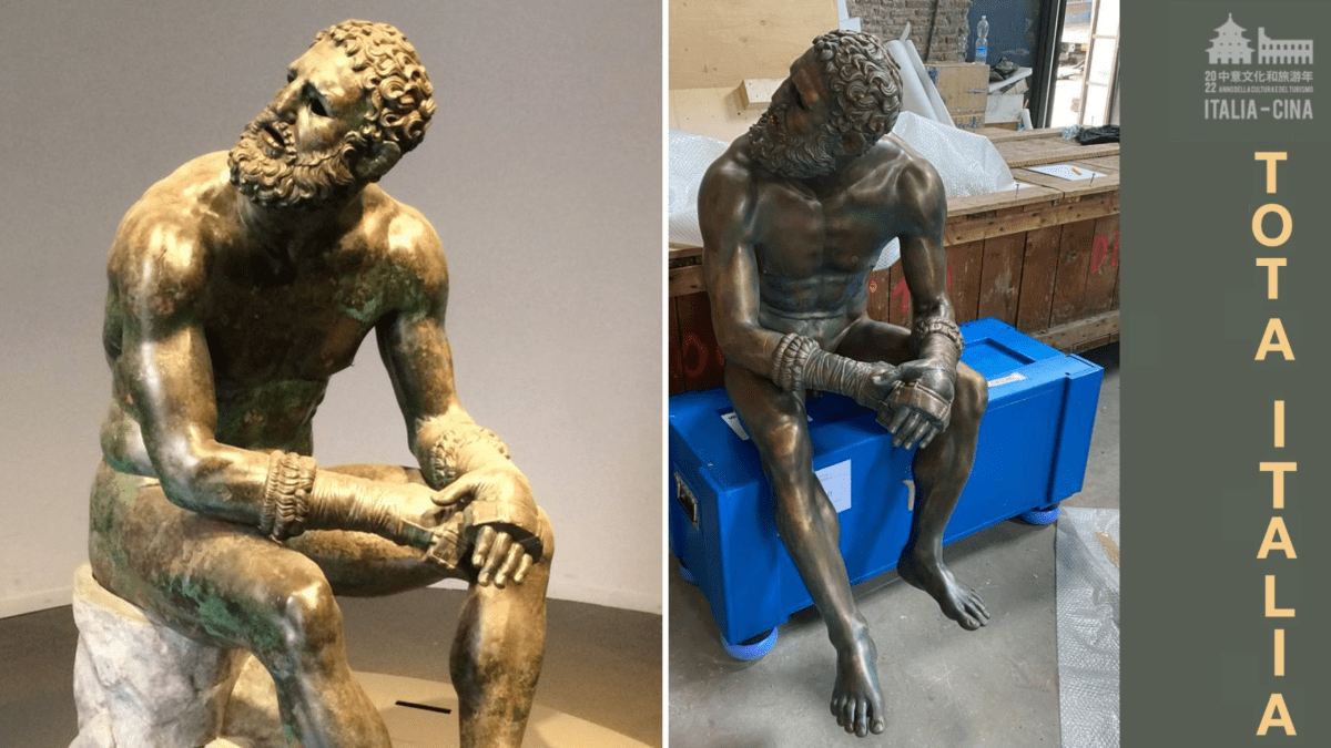 “Il pugilatore”. La storia della creazione di una copia ora esposta ...